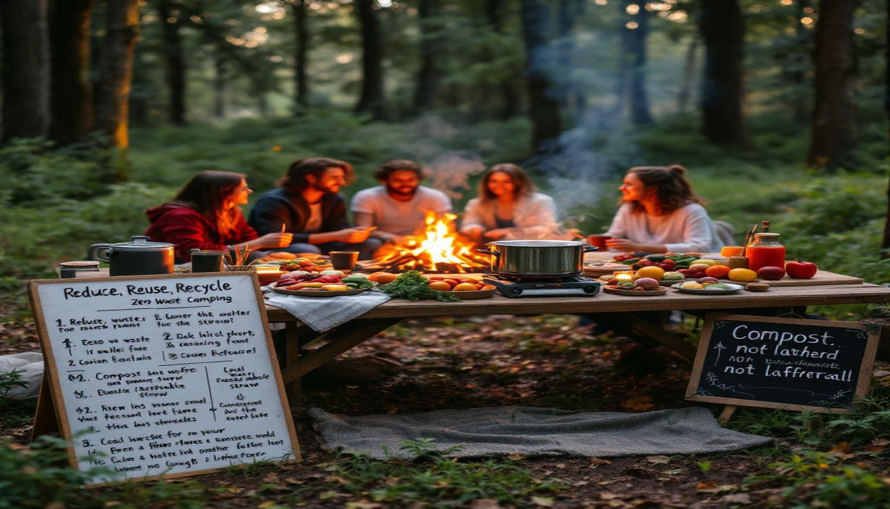 Sustainable Camping Meal Ideas and Tips for Zero-Waste Adventures - Pro Hike Camp