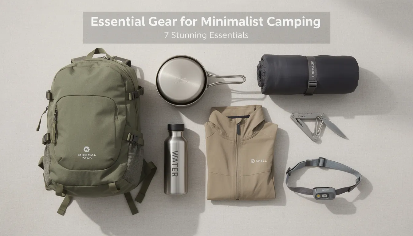 essential gear for minimalist camping: 7 stunning essentials